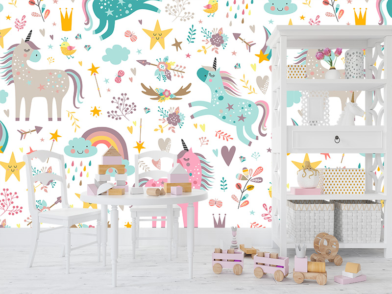 Jednorozi 005 - Dečije Foto Tapete
